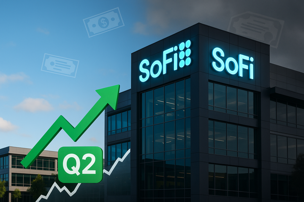 FinancialContent - SoFi Surges on Stellar Q2 Results, But Stock ...